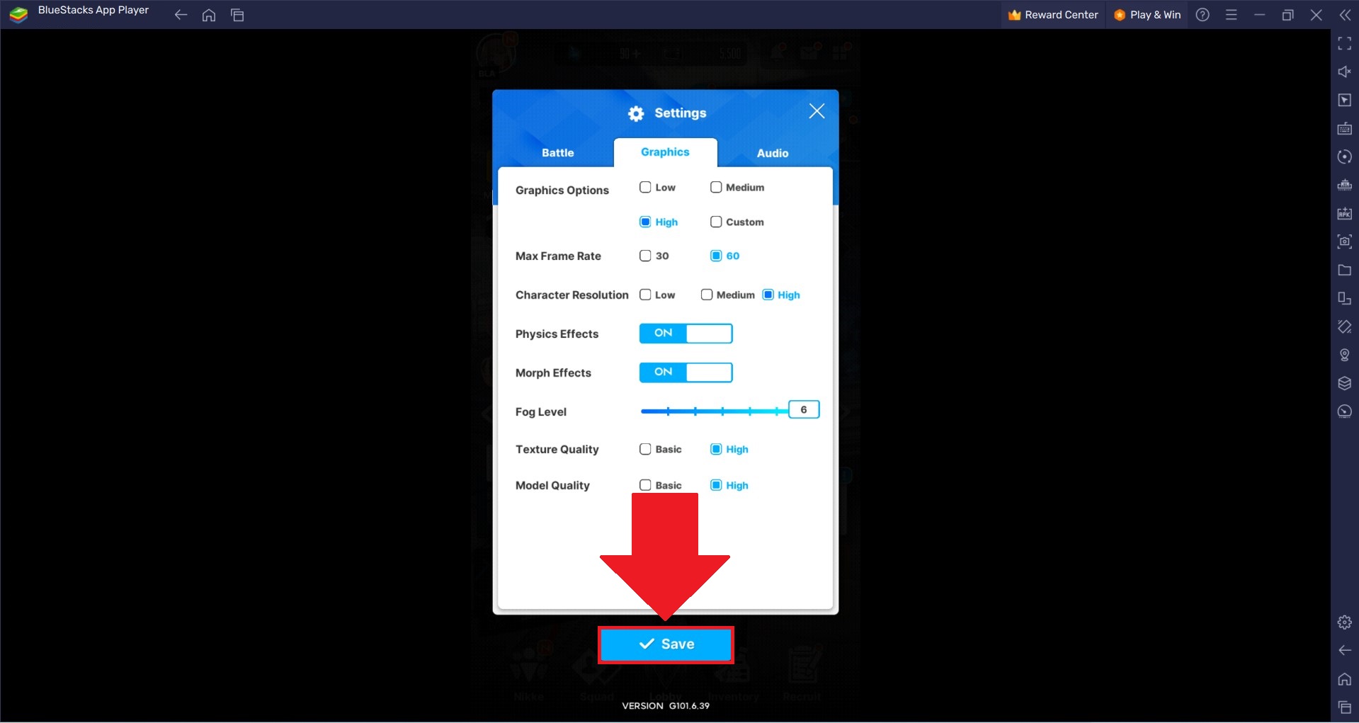 Recommended settings for Goddess of Victory: NIKKE on BlueStacks 5 ...