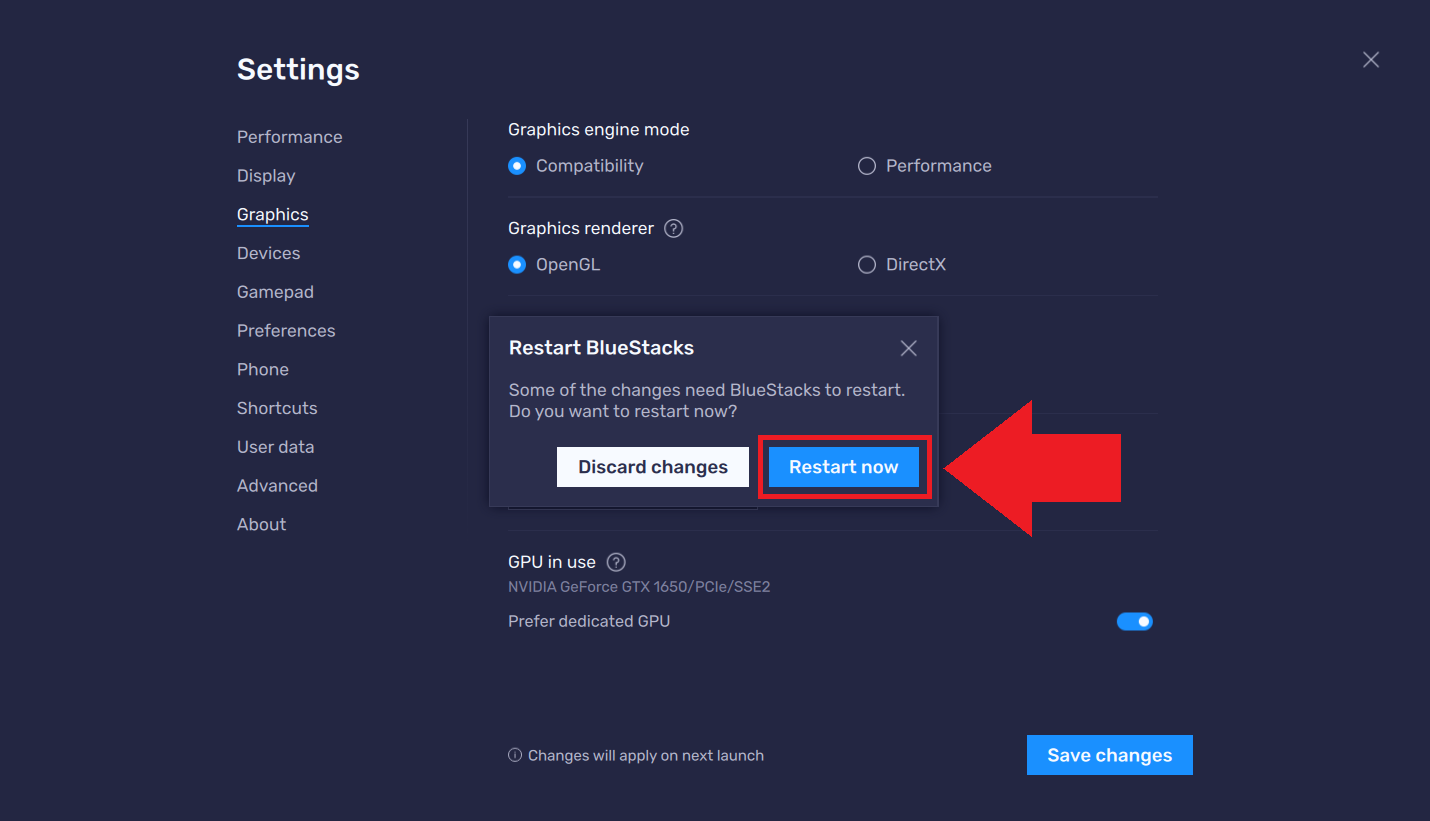 How to change the graphics settings on BlueStacks 5 – BlueStacks Support