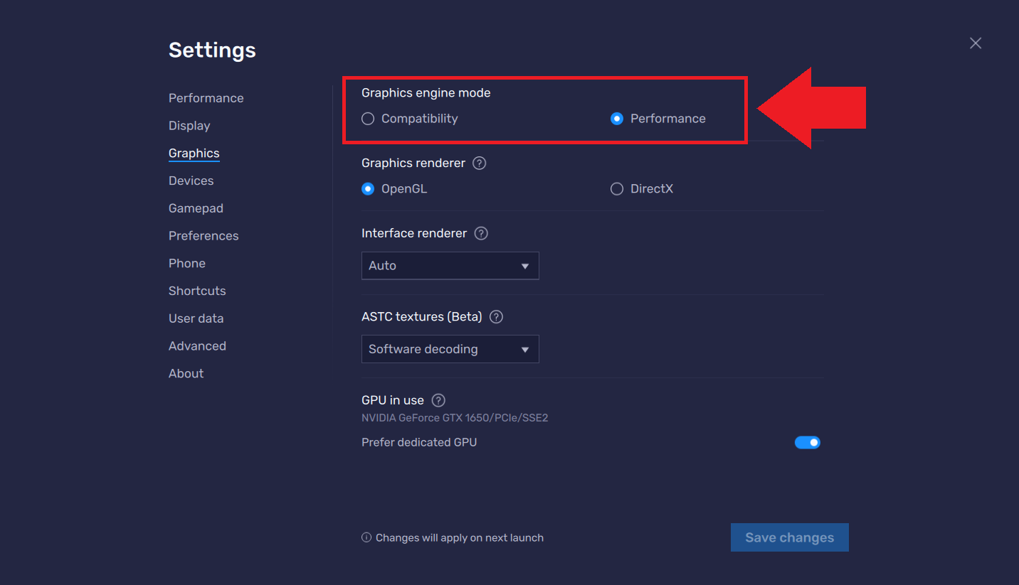 How to change the graphics settings on BlueStacks 5 – BlueStacks Support