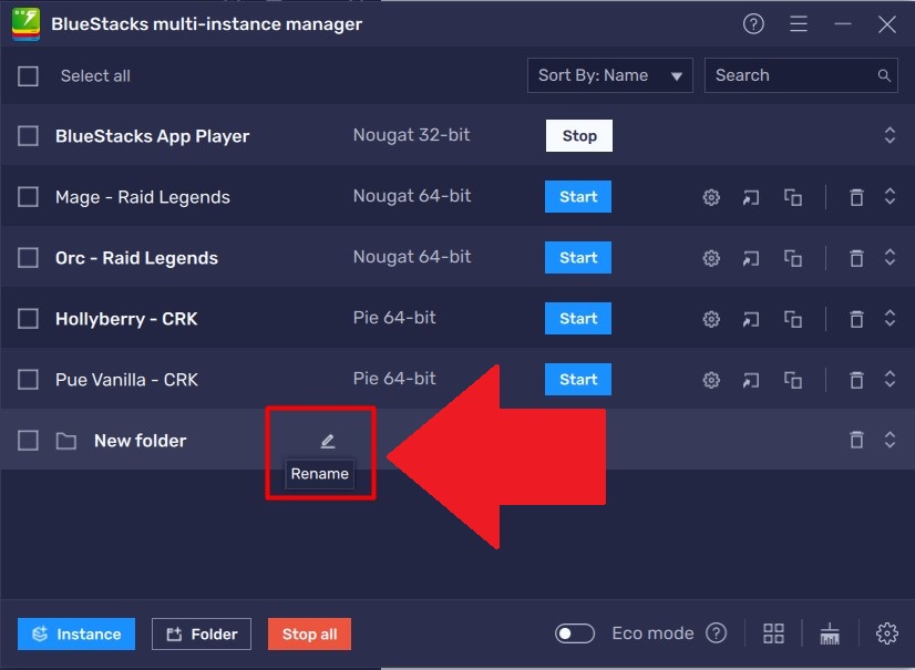 How to organize instances in the Multi-instance Manager on BlueStacks 5 ...