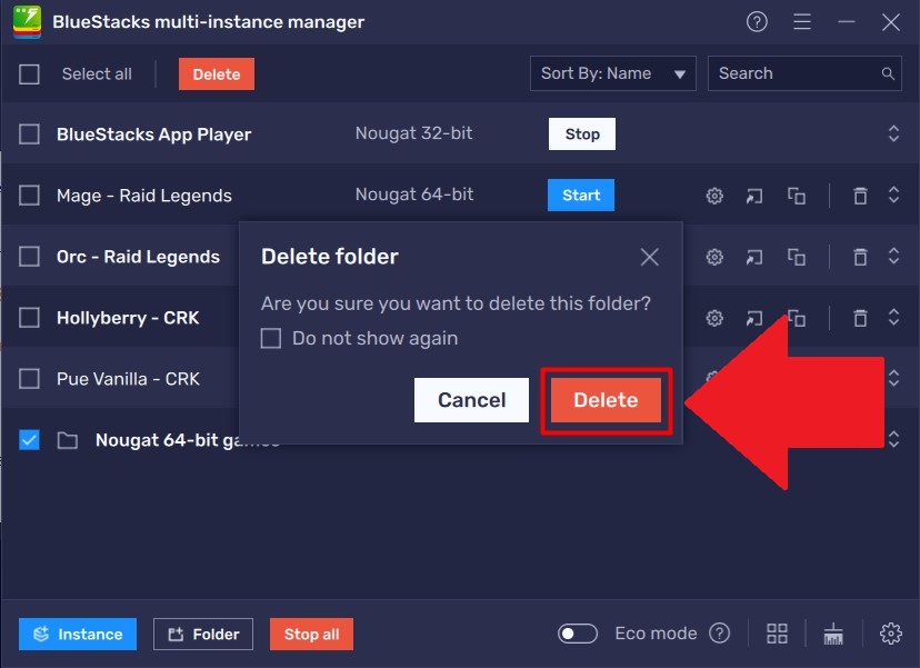 How to organize instances in the Multi-instance Manager on BlueStacks 5 ...