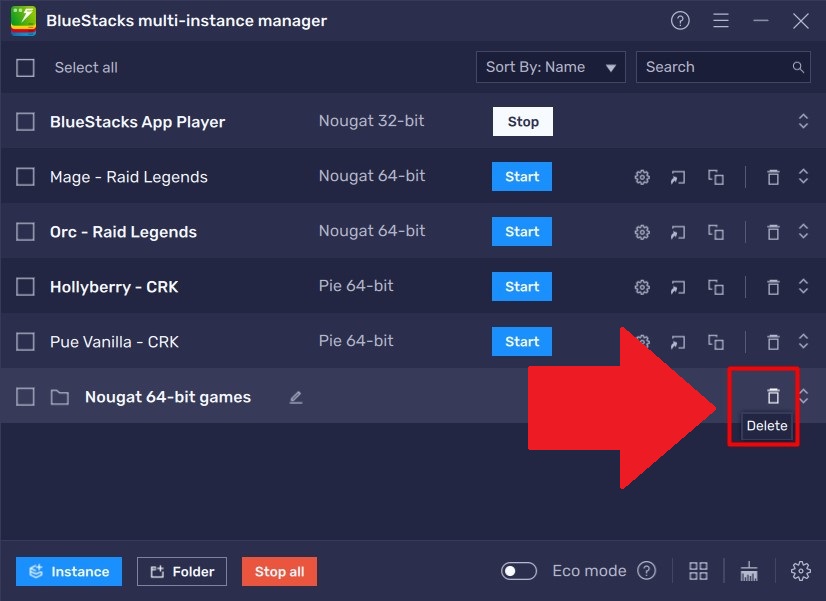 How to organize instances in the Multi-instance Manager on BlueStacks 5 ...