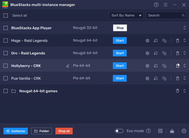 How to organize instances in the Multi-instance Manager on BlueStacks 5 ...