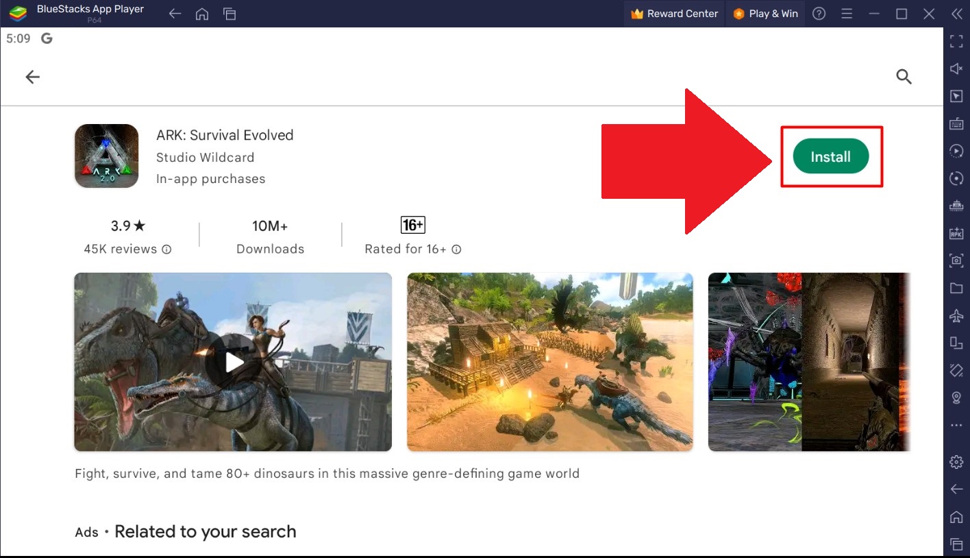 How to play ARK: Survival Evolved on BlueStacks 5 – BlueStacks Support
