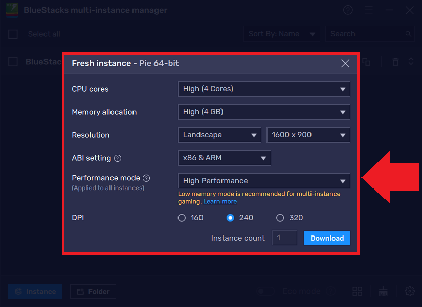 Cómo crear una instancia de Pie de 64 bits en BlueStacks 5 – BlueStacks ...