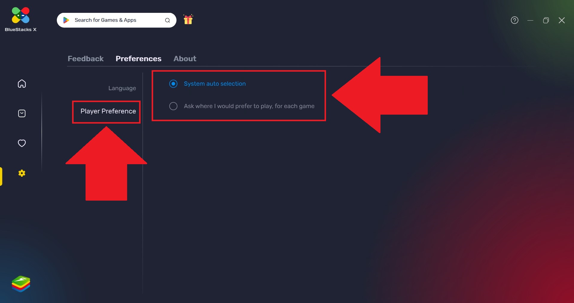 How to use BlueStacks X settings – BlueStacks Support