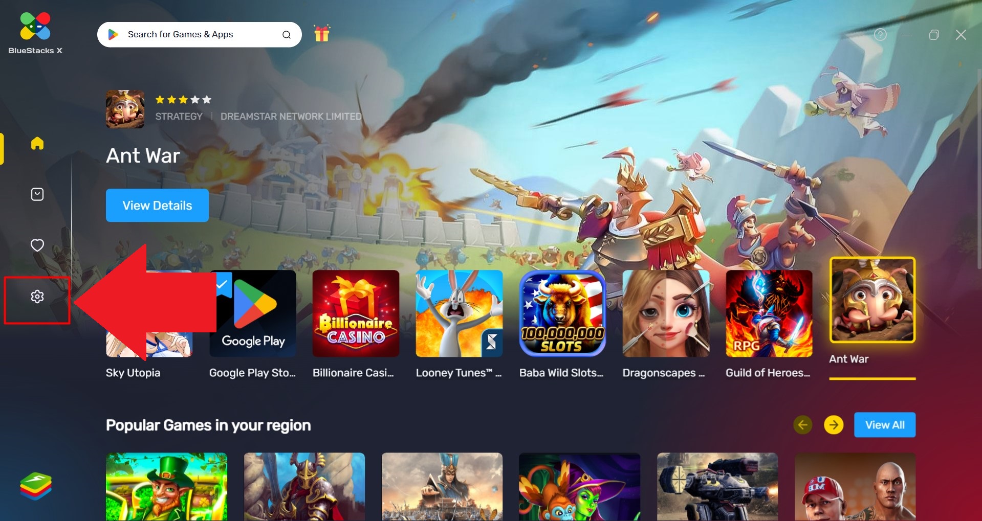 How to use BlueStacks X settings – BlueStacks Support