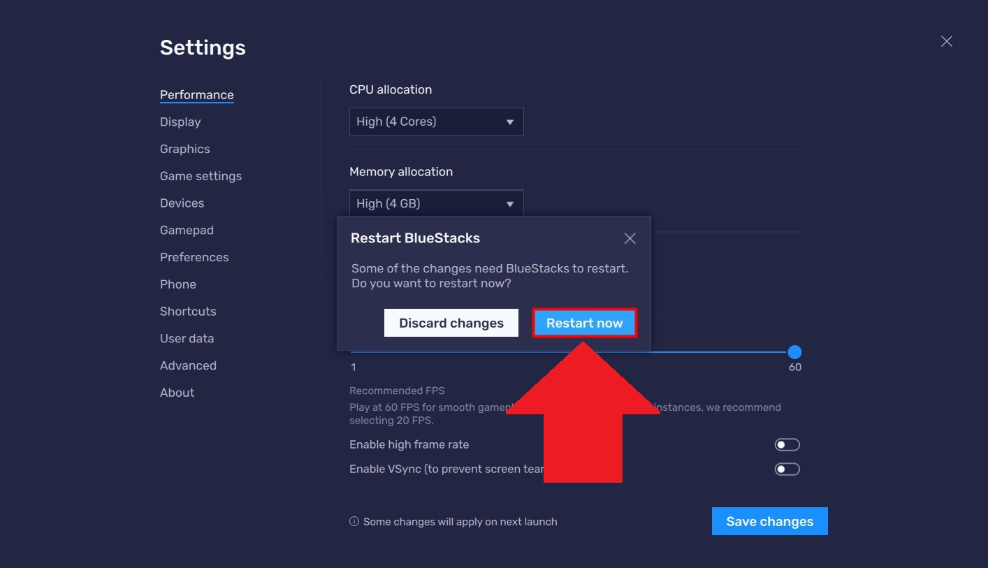 Recommended settings for Age of Apes on BlueStacks 5 – BlueStacks Support