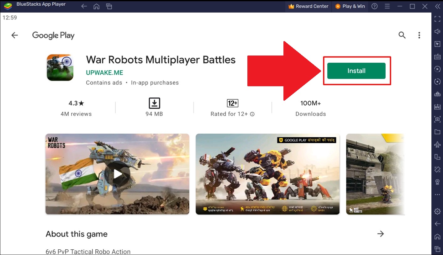 Play War Robots Multiplayer Battles on BlueStacks 5 Pie 64-bit ...