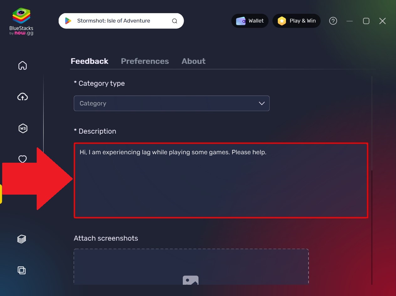 How to report a problem on BlueStacks X – BlueStacks Support