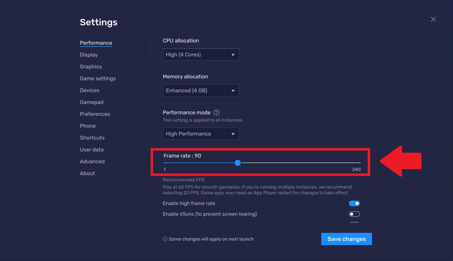 Recommended settings for Standoff 2 on BlueStacks 5 – BlueStacks Support