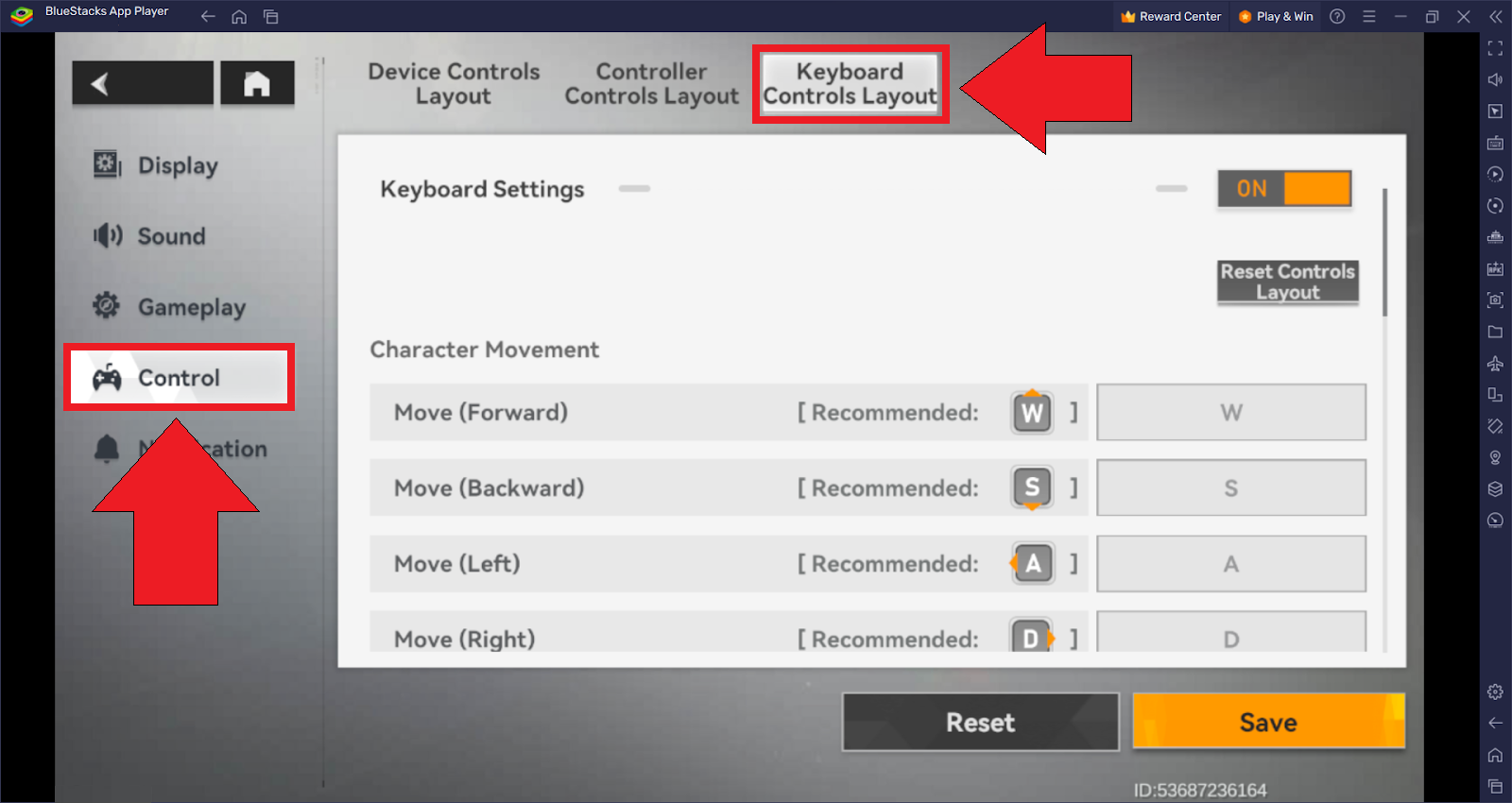 Game controls for Aether Gazer on BlueStacks 5 – BlueStacks Support