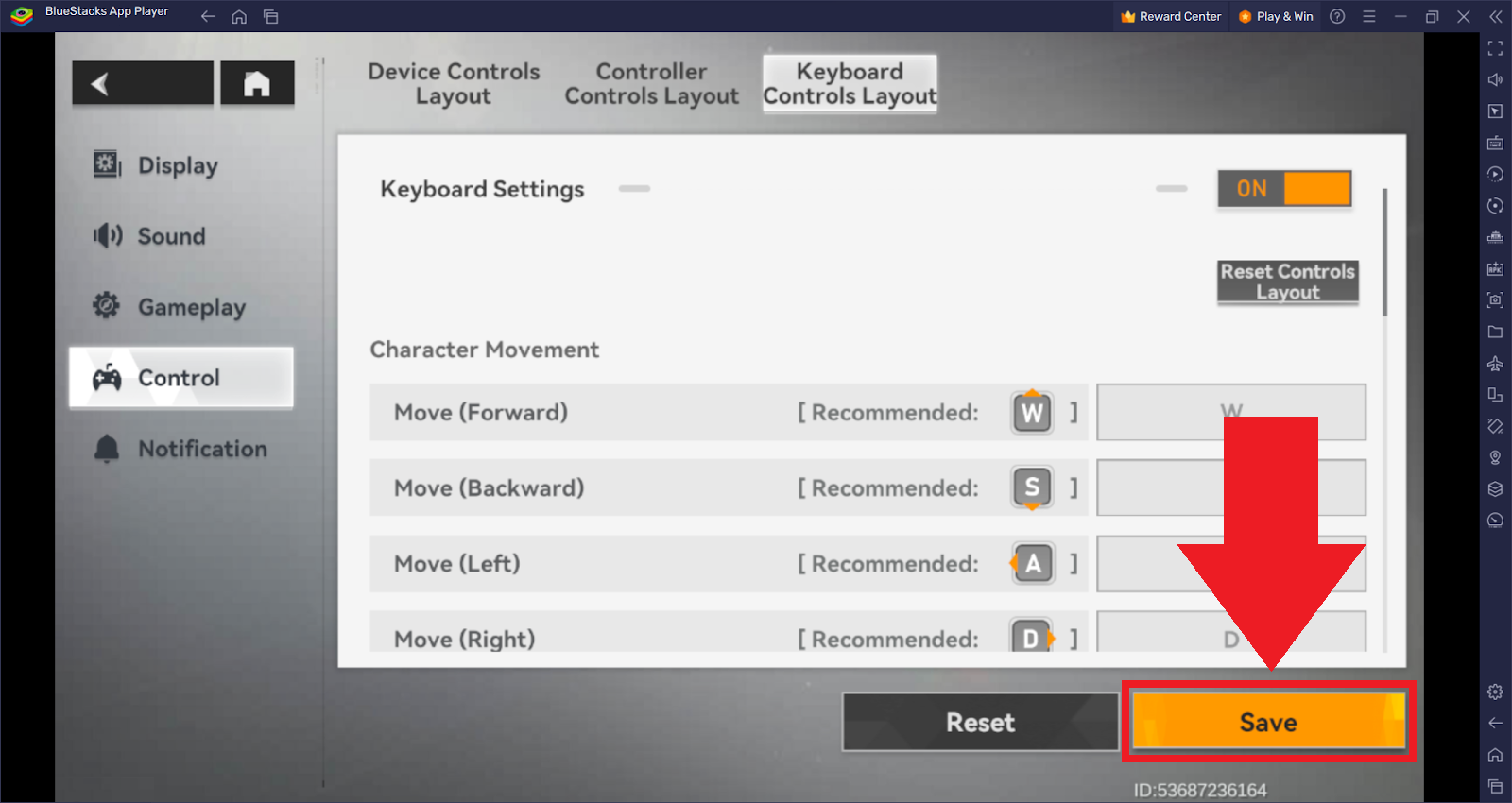 Game controls for Aether Gazer on BlueStacks 5 – BlueStacks Support