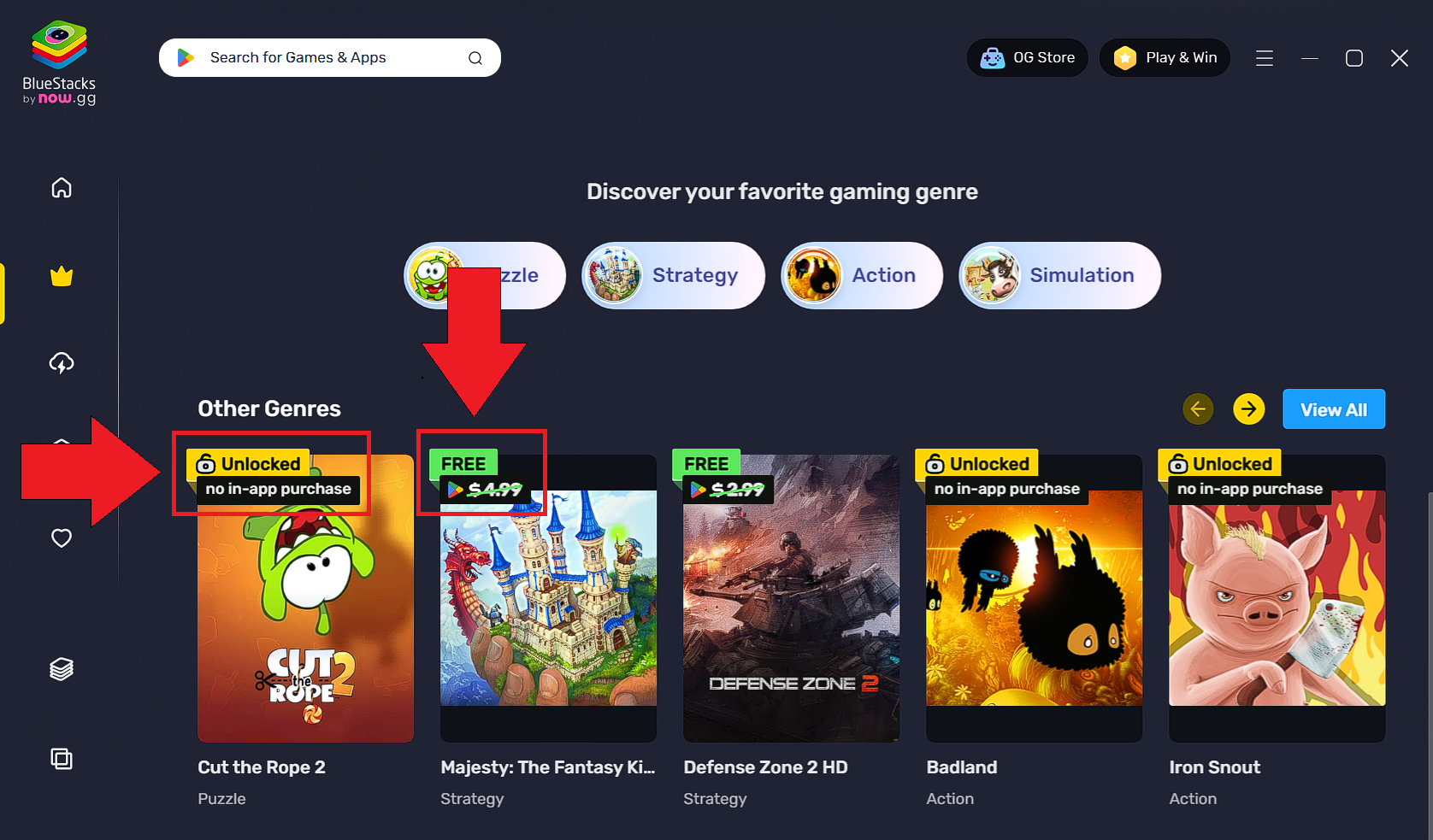 Cómo jugar juegos premium en BlueStacks X – BlueStacks Apoyo