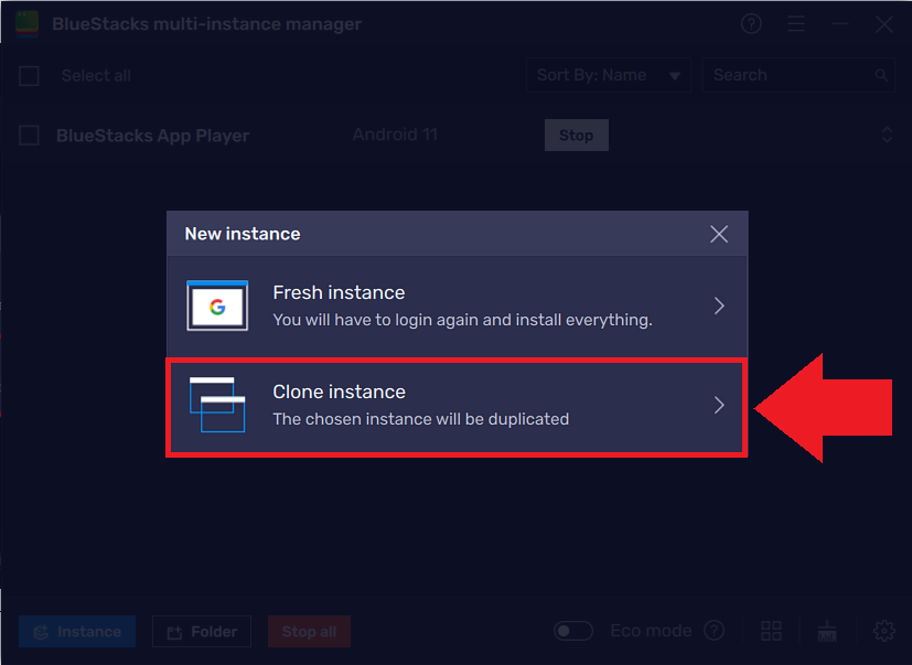 How To Create And Manage Instances Using The Multi Instance Manager On Bluestacks 5 Bluestacks 0959