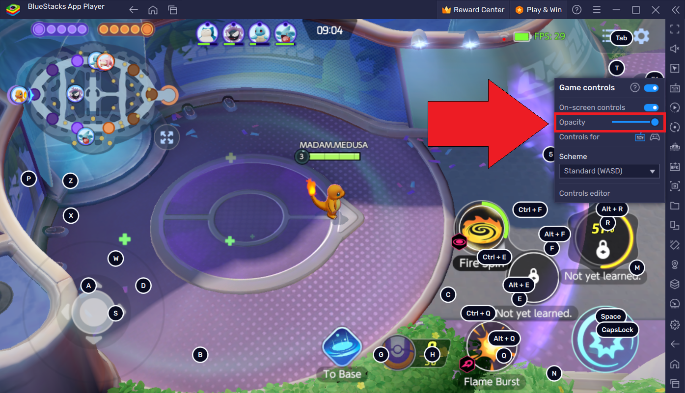 Keyboard controls for Pokemon Unite on BlueStacks 5 – BlueStacks Support