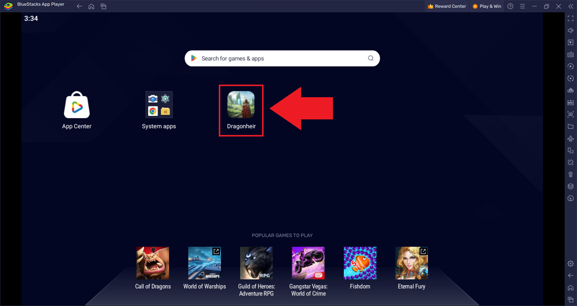 Solution for Dragonheir: Silent Gods crashing on BlueStacks 5 – BlueStacks Support