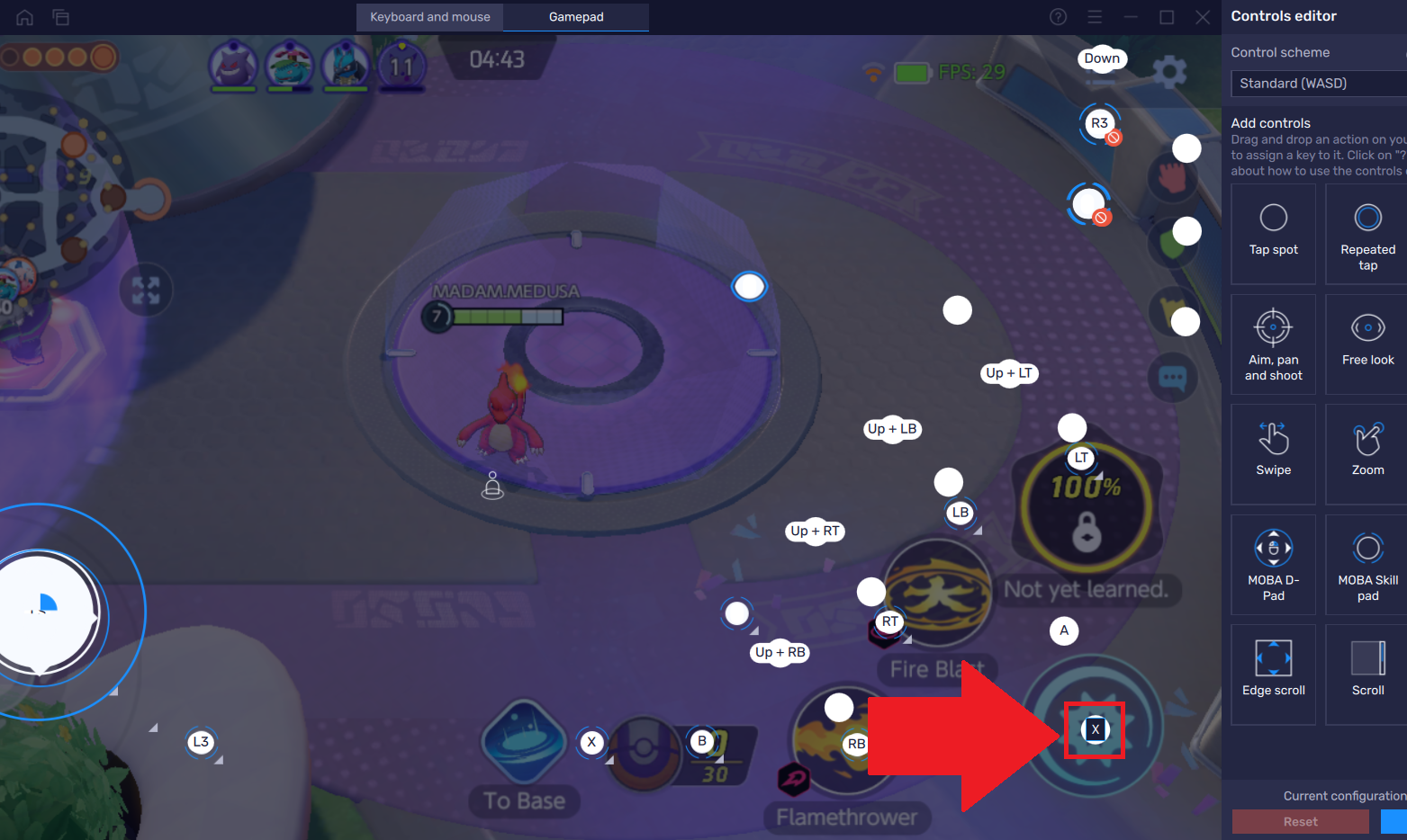 How to create/edit gamepad controls for Pokemon Unite on BlueStacks 5 ...