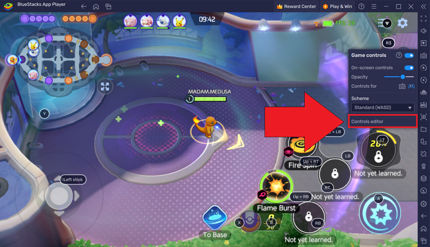 How to create/edit gamepad controls for Pokemon Unite on BlueStacks 5 ...
