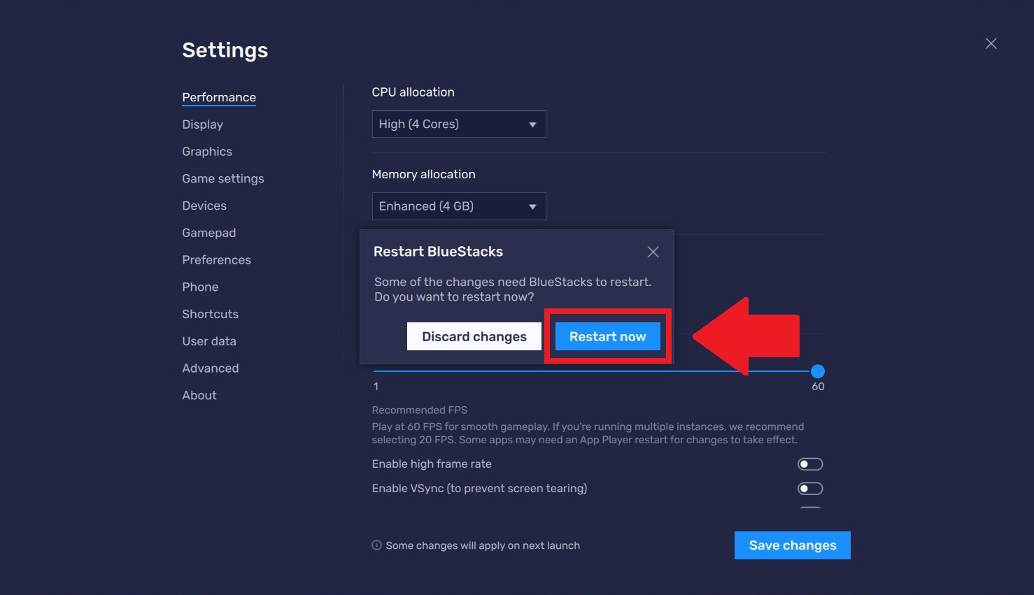 Recommended settings for PUBG Mobile on BlueStacks 5 – BlueStacks Support