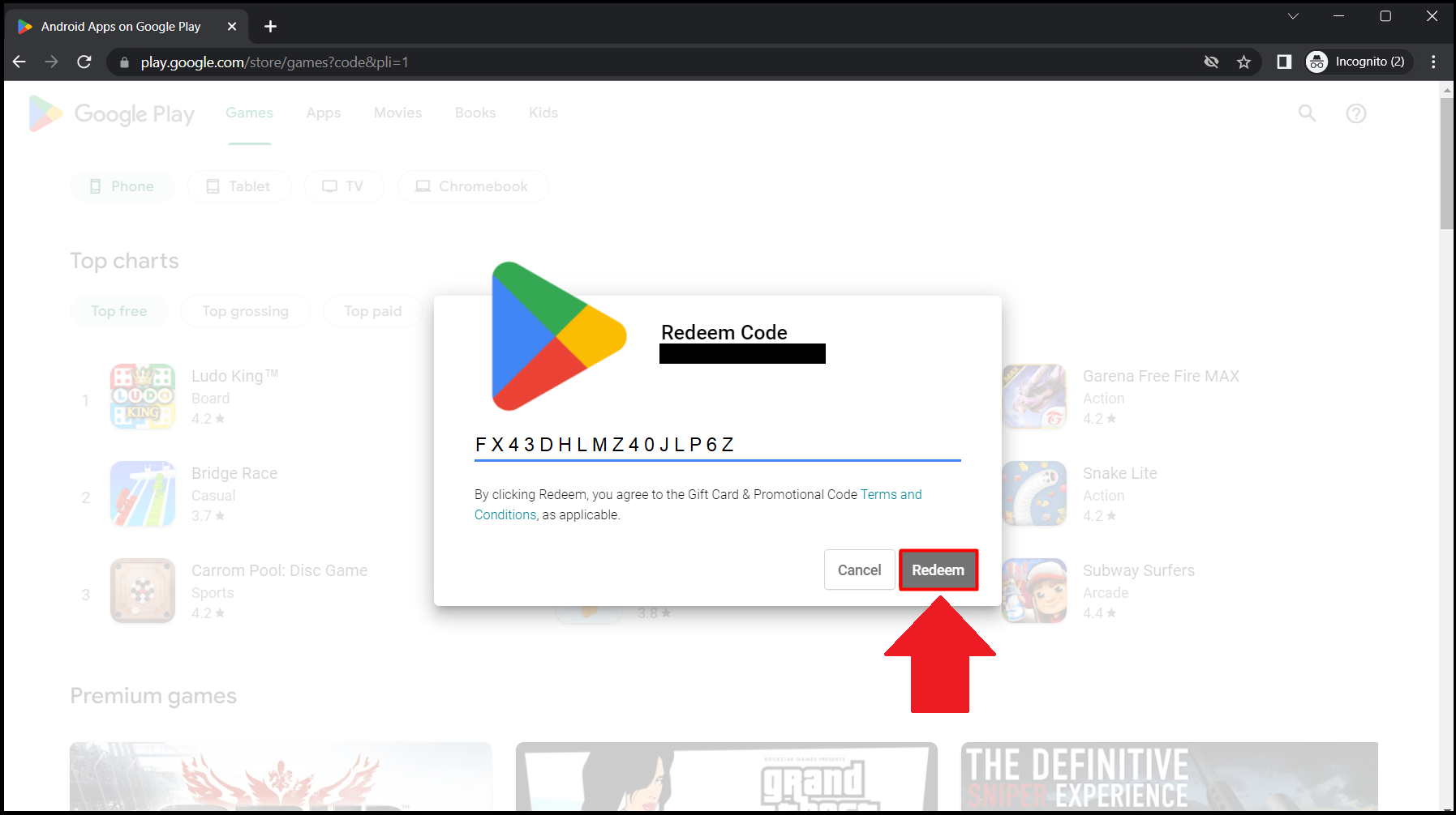 How to redeem a Google Play gift card won on BlueStacks 5 – BlueStacks ...
