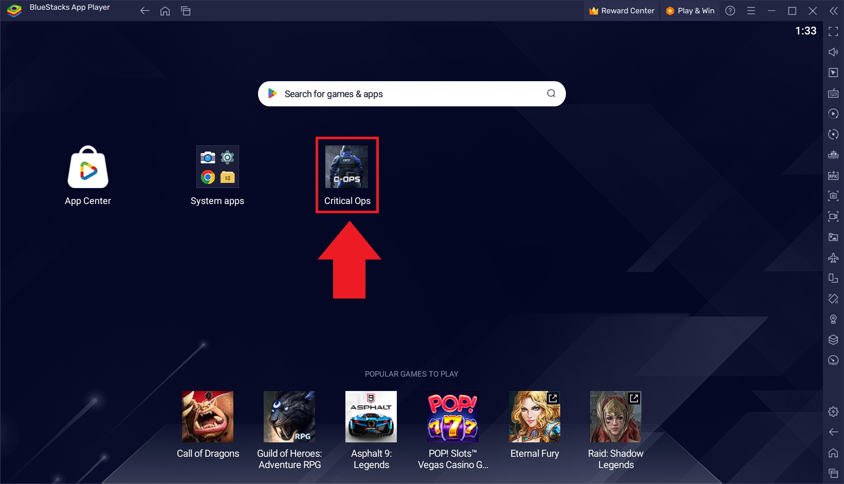 Solution for "Invalid Application" error in Critical Ops on BlueStacks ...