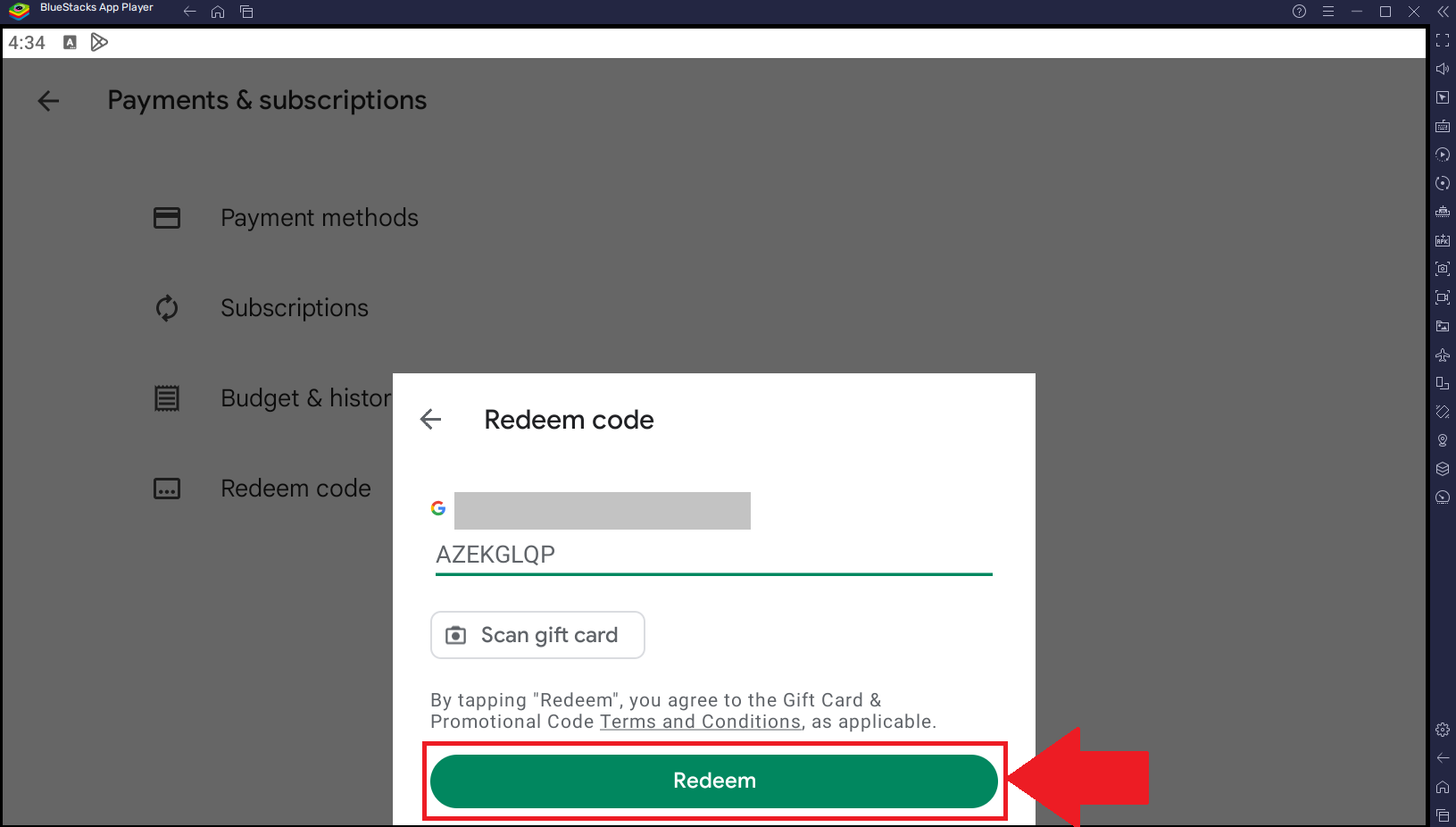 How to redeem a Google Play gift card won on BlueStacks 5 – BlueStacks ...