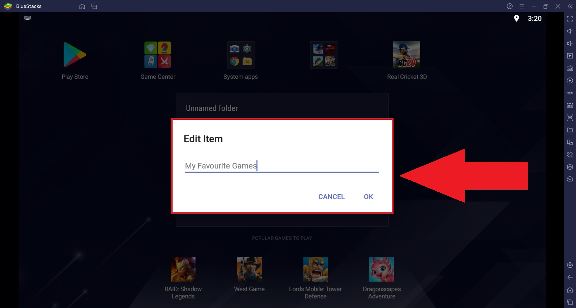 How to group app icons on BlueStacks 5 – BlueStacks Support
