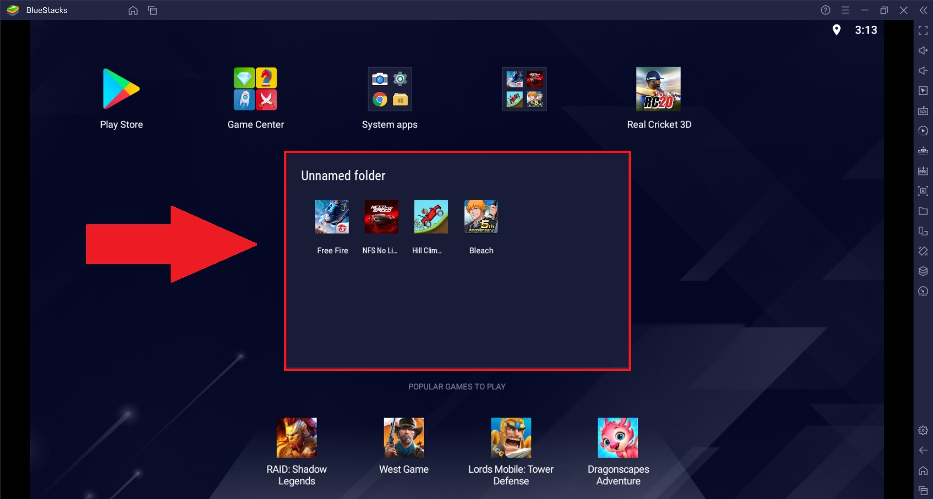 How to group app icons on BlueStacks 5 – BlueStacks Support