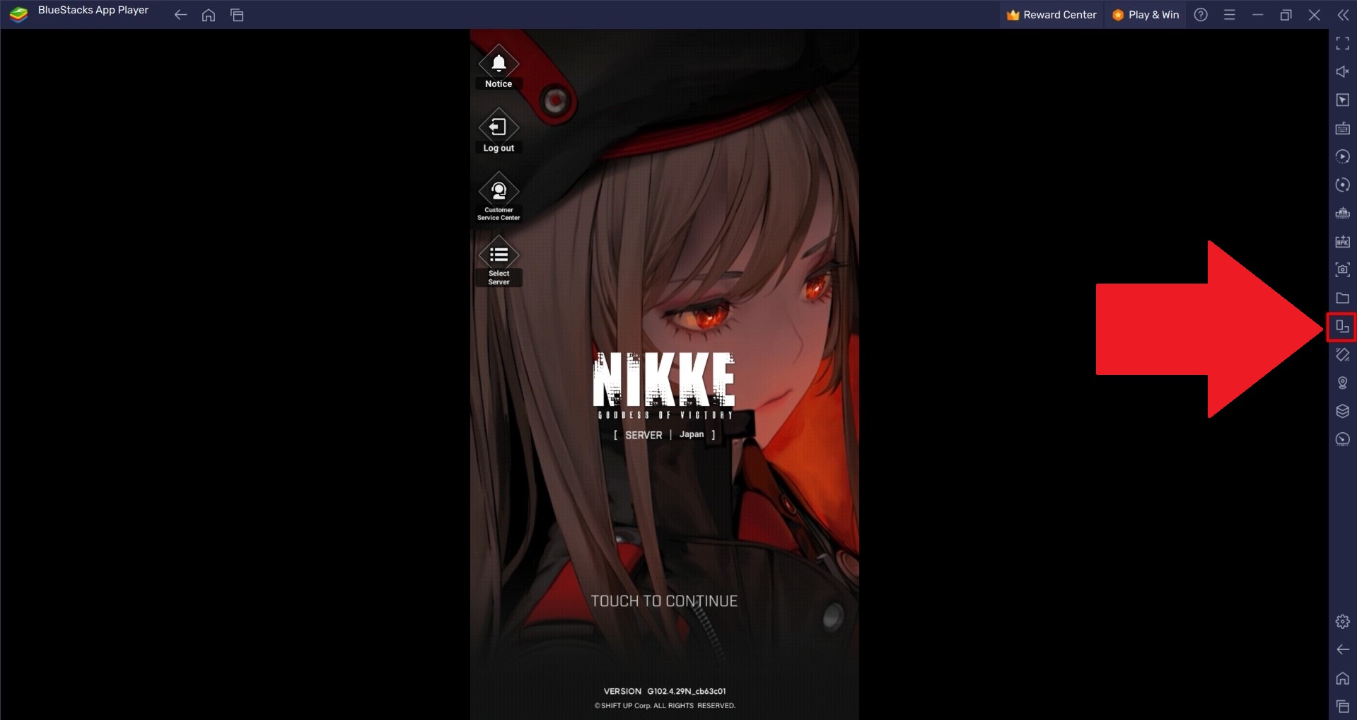 Goddess of Victory: NIKKE 'yi BlueStacks 5'te Manzara Modunda ( Yatay ...