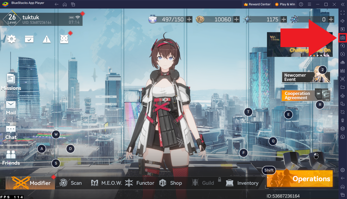 Game controls for Aether Gazer on BlueStacks 5 – BlueStacks Support