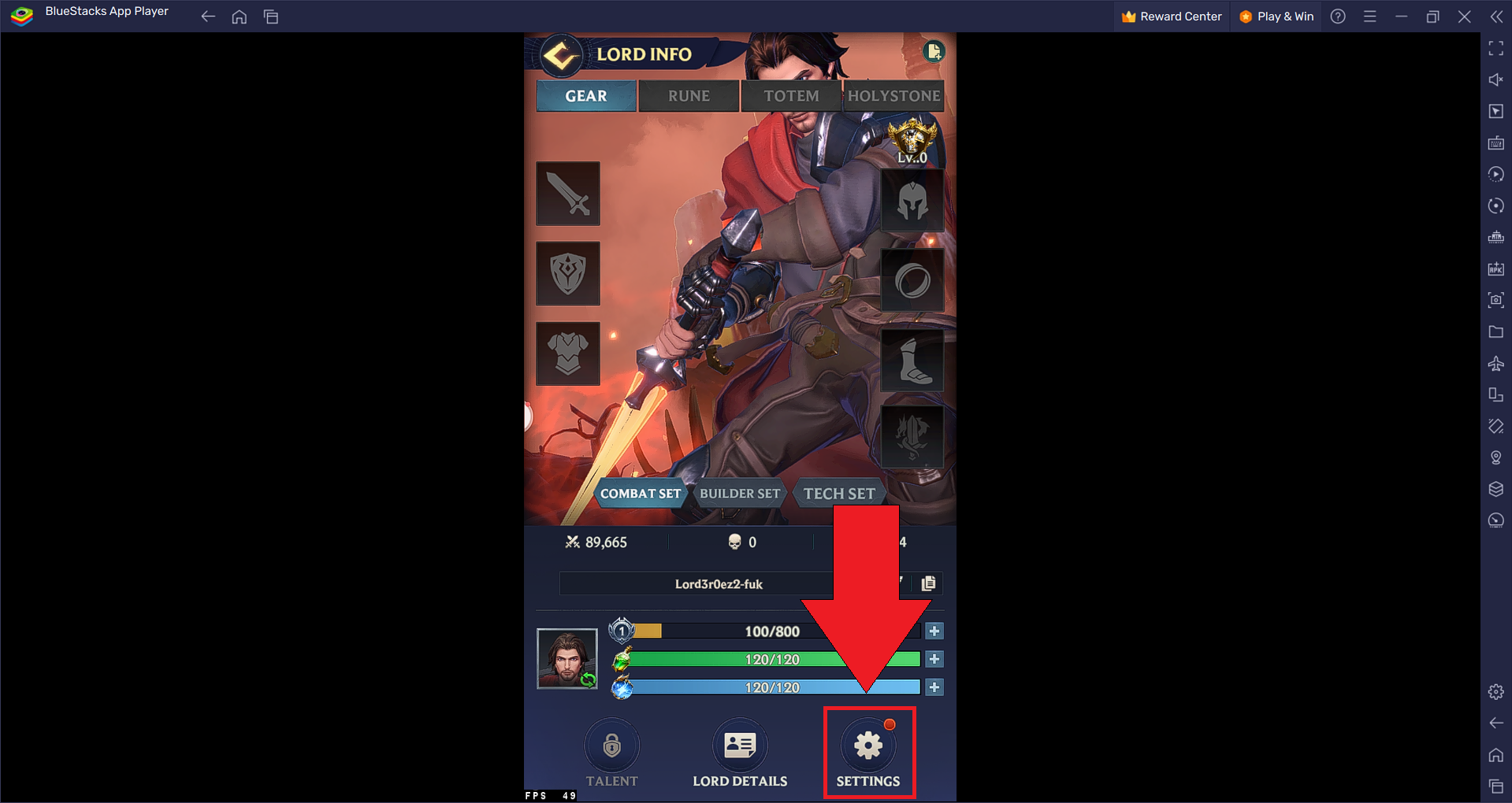 Play Puzzles & Chaos: Frozen Castle at high graphics on BlueStacks 5 ...