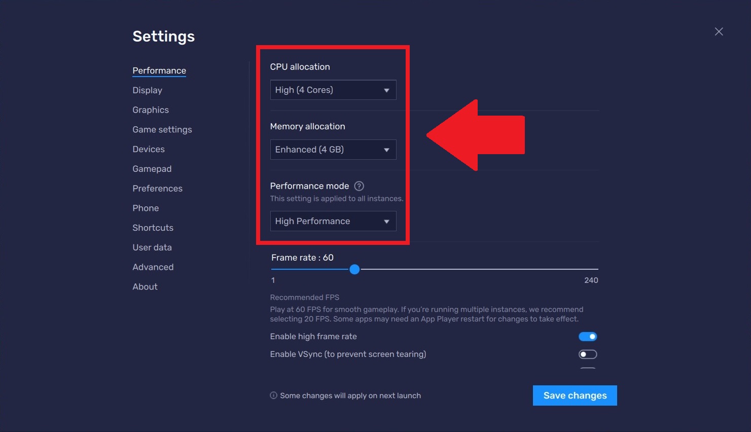 BlueStacks 5 上Free Fire的推薦設定 – BlueStacks 支援中心