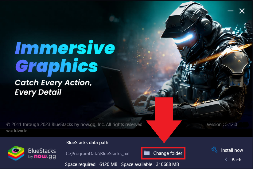 How to change the location of BlueStacks 5 already installed on your ...