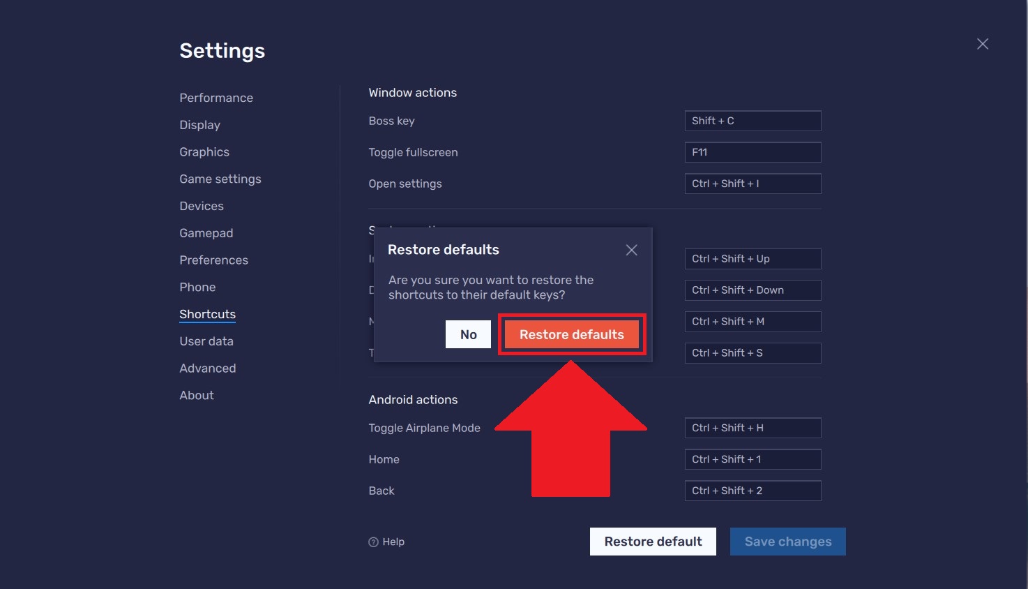 How to view or edit shortcut keys on BlueStacks 5 – BlueStacks Support