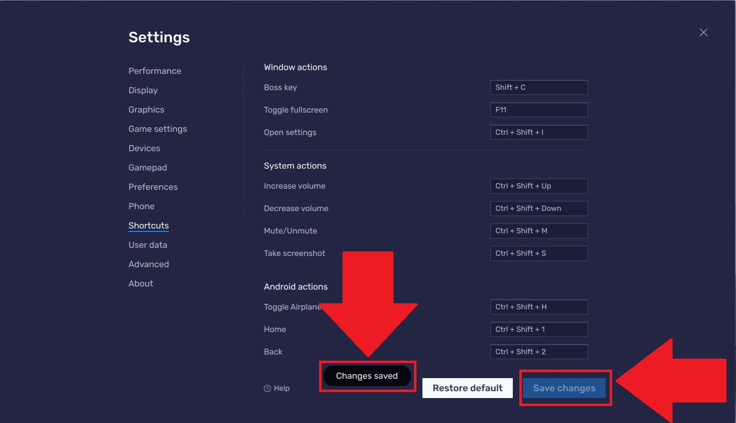 How to view or edit shortcut keys on BlueStacks 5 – BlueStacks Support