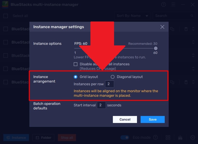 How to auto-align multiple active instances of BlueStacks 5 ...
