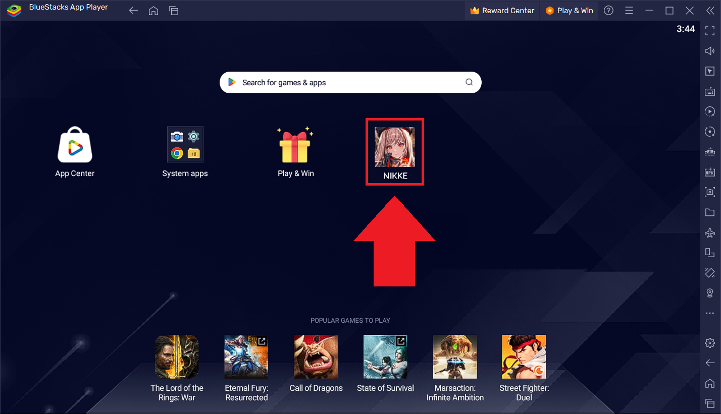 BlueStacks 5 Android Pie - 『勝利の女神：NIKKE』をプレイする方法 – BlueStacks サポート