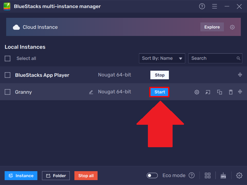 BlueStacks 5 Nougat 64-bit'te açılmayan Granny serisi için çözüm ...