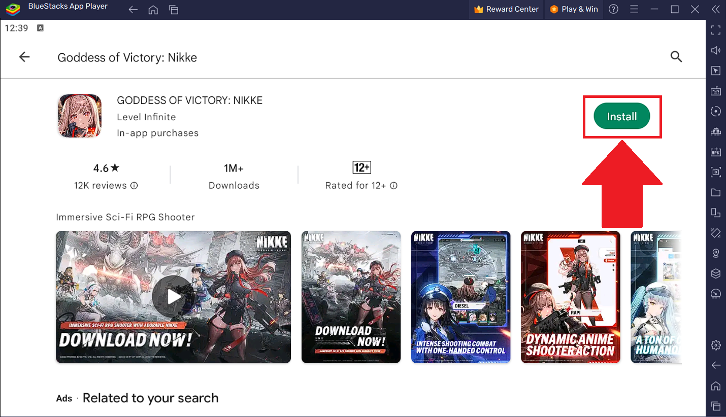 BlueStacks 5 Android Pie - 『勝利の女神：NIKKE』をプレイする方法 – BlueStacks サポート