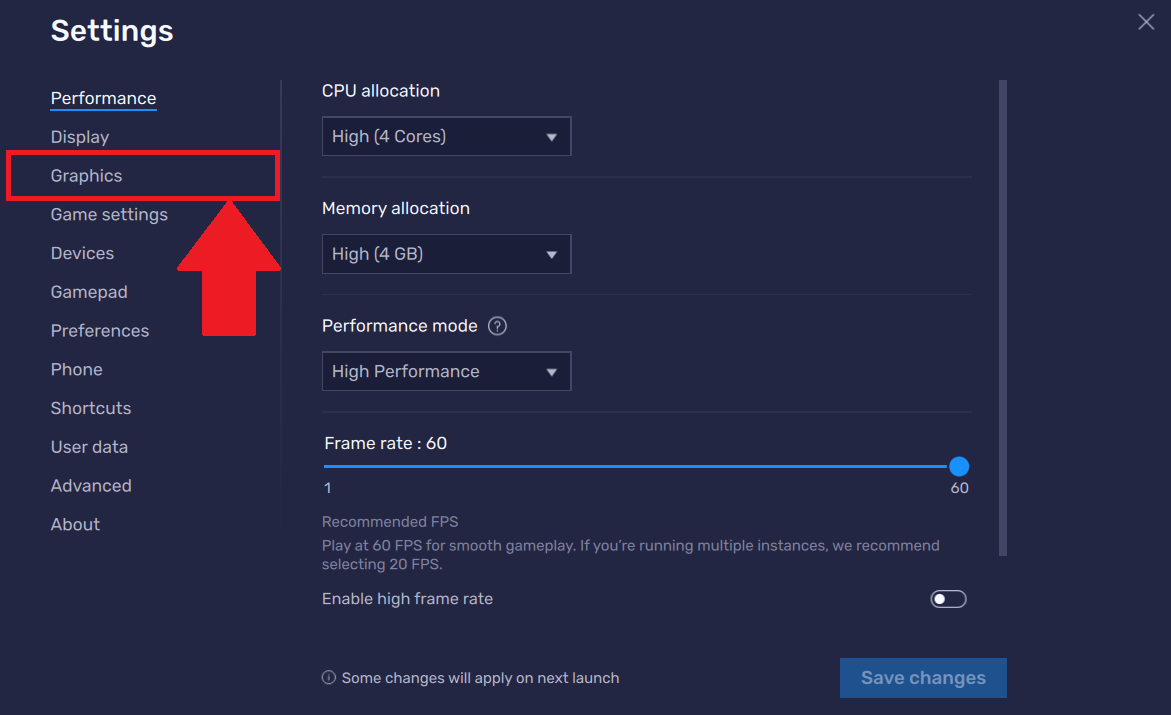 How to switch the Interface renderer within BlueStacks 5 – BlueStacks ...