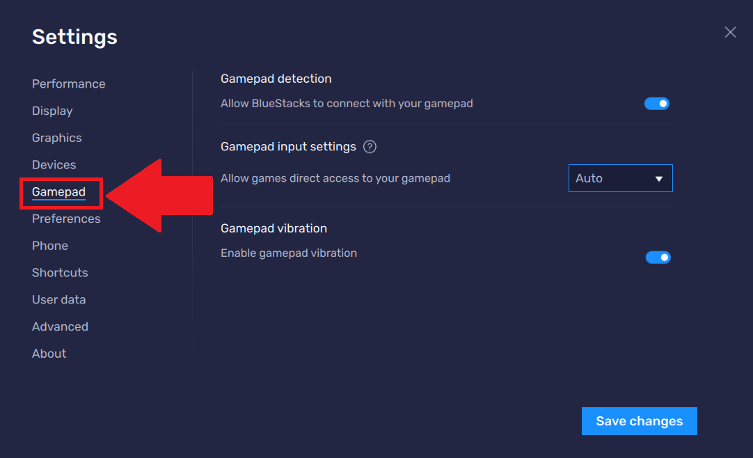 Usando gamepads no BlueStacks 5 – Suporte BlueStacks