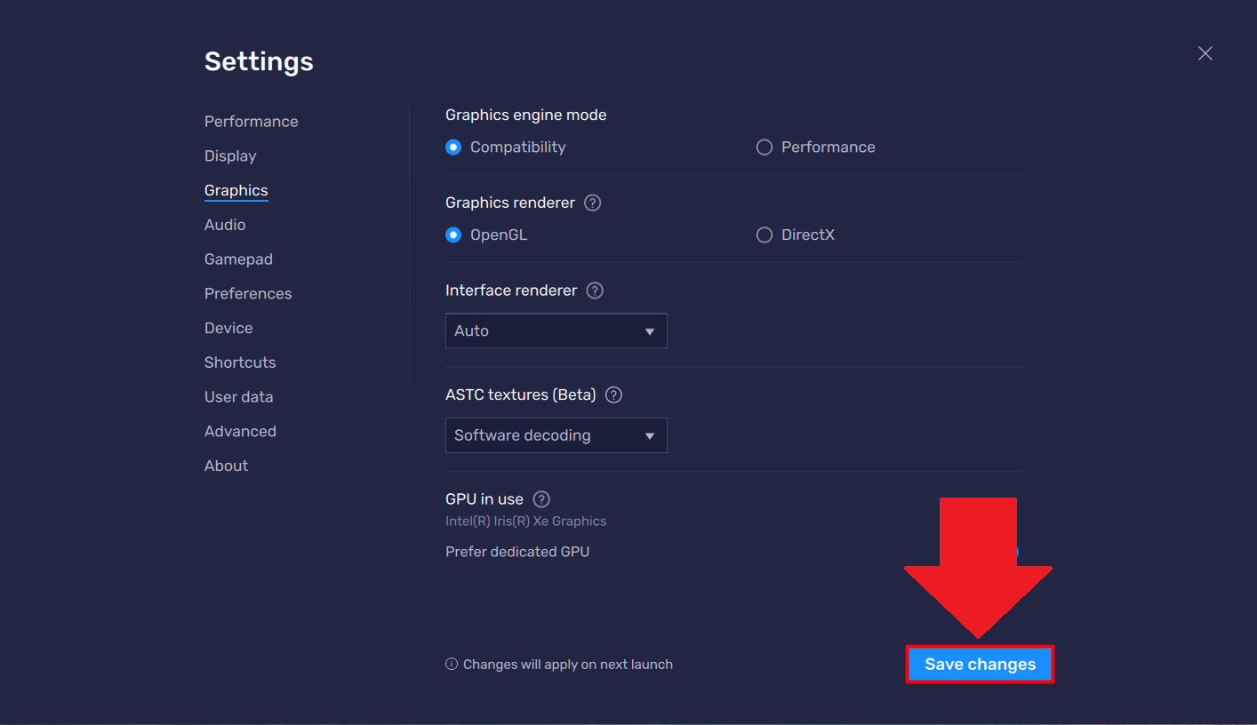 Recommended settings for Chronicle of Infinity on BlueStacks 5 ...