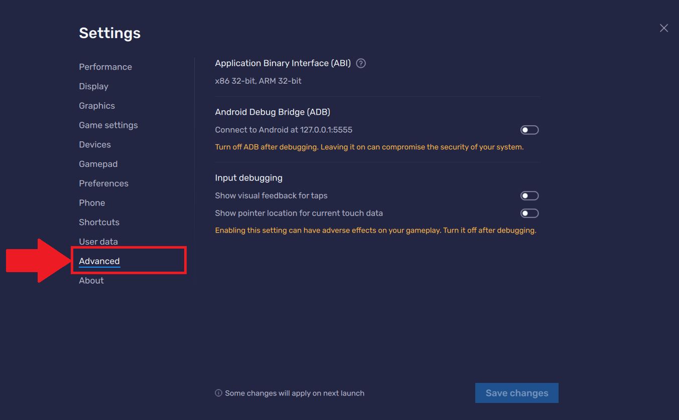 BlueStacks 5 上的設定選單 – BlueStacks 支援中心