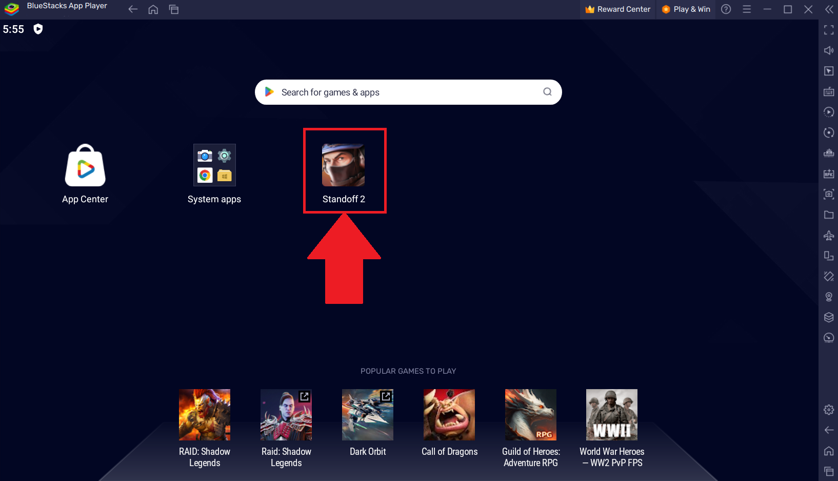 How to add a custom crosshair in shooting games on BlueStacks 5 ...