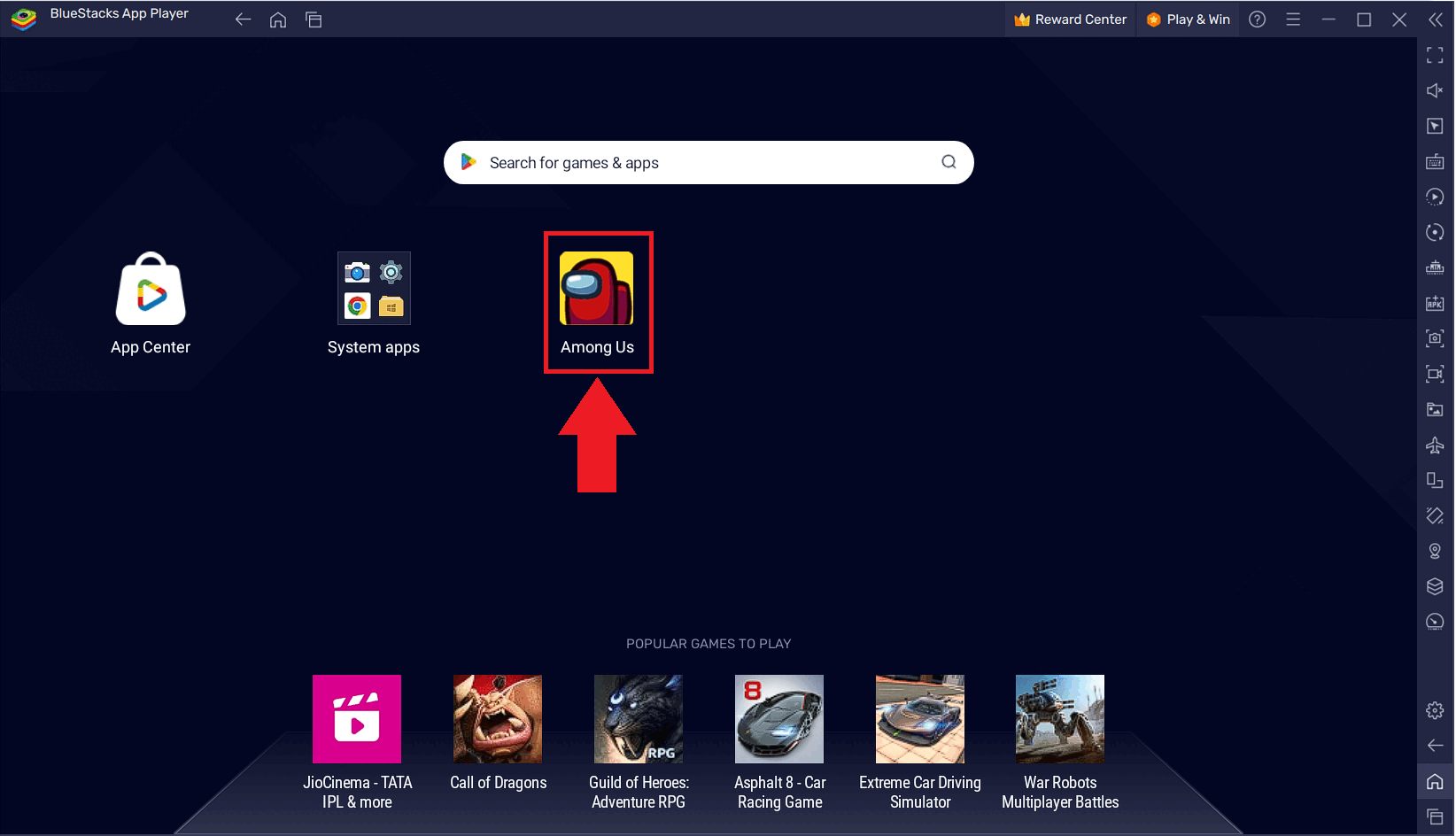 Key controls for playing Among Us on BlueStacks 5 – BlueStacks Support