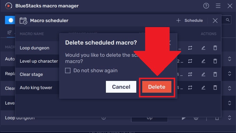 How to schedule macros on BlueStacks 5 – BlueStacks Support