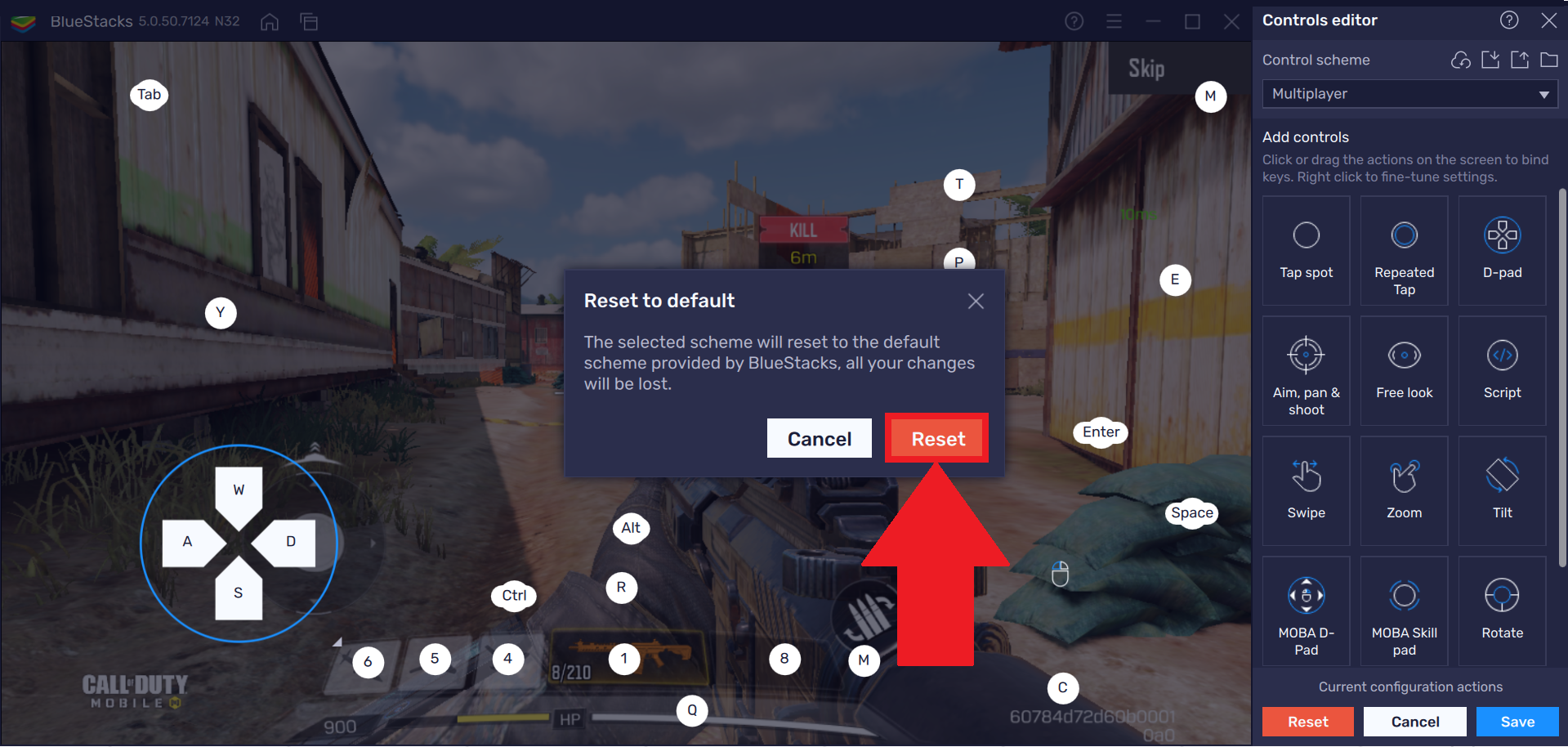 How to reset controls to default in BlueStacks 5 – BlueStacks Support