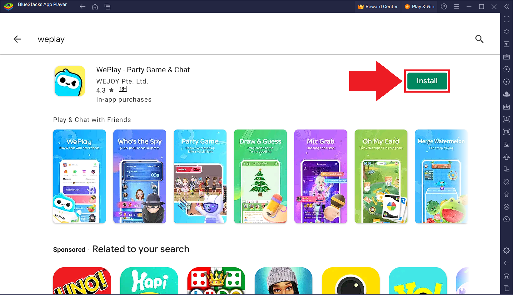 Solution pour WePlay qui freeze sur BlueStacks 5 – Support BlueStacks