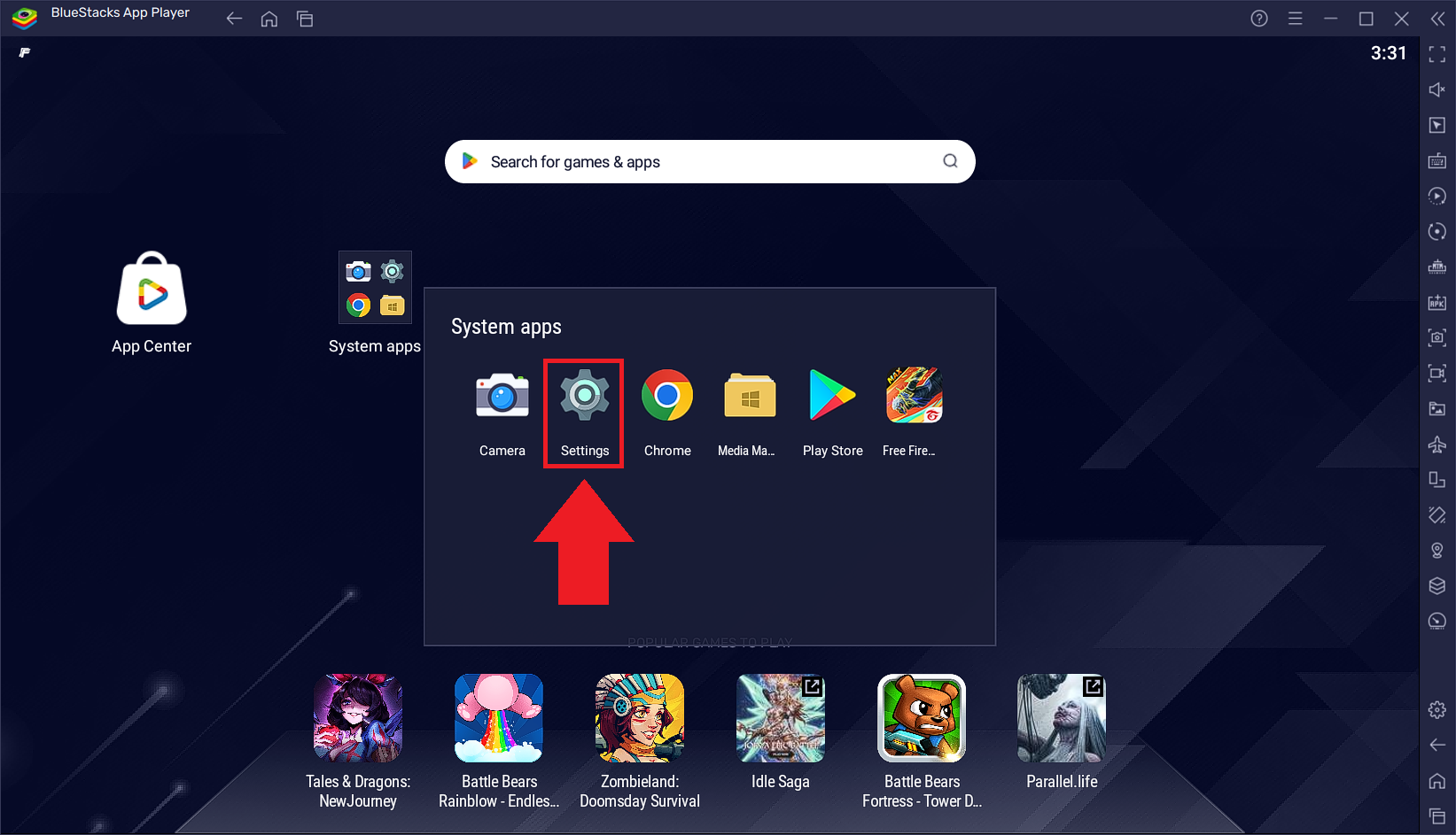 Solution for missing apps on BlueStacks 5 home screen – BlueStacks Support